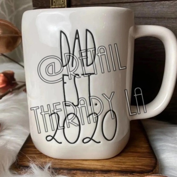 Rae Dunn | Dining | Rae Dunn Dad Est 220 Mug New Rd Htf | Poshmark